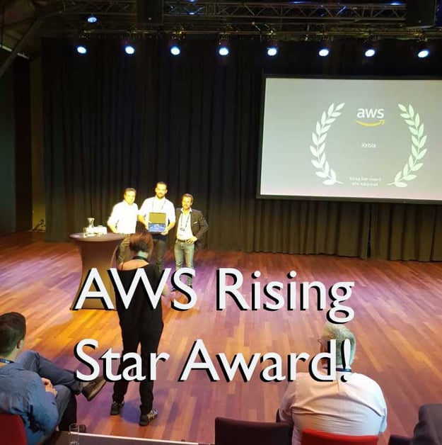Xebia - AWS Advanced Partner Rising Star. Xebia - AWS Advanced Partner Rising Star.