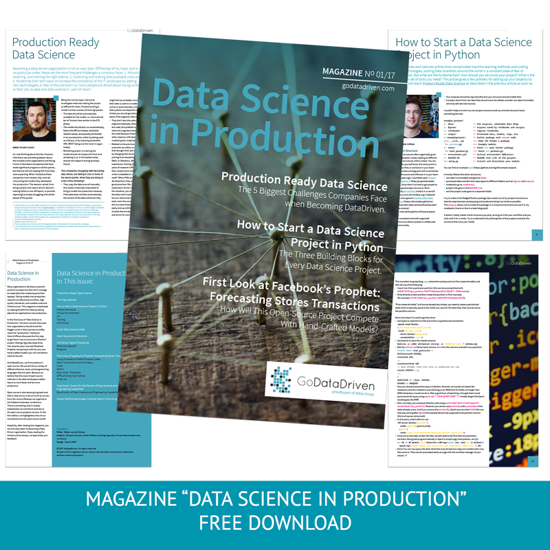 Data Science in Production - Magazine